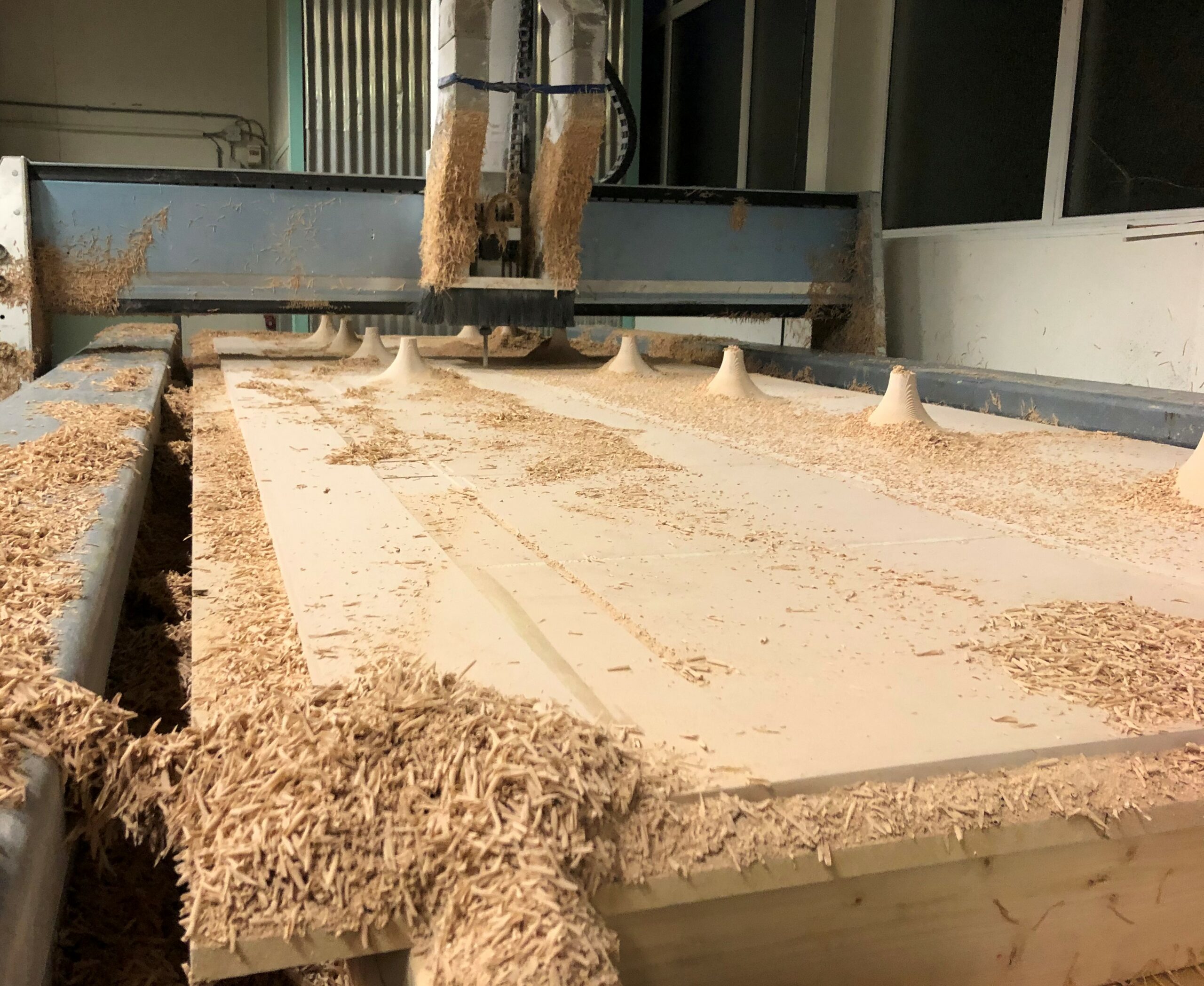 Composiet kunstwerk 'De Muur' - Jules Dock Shaping